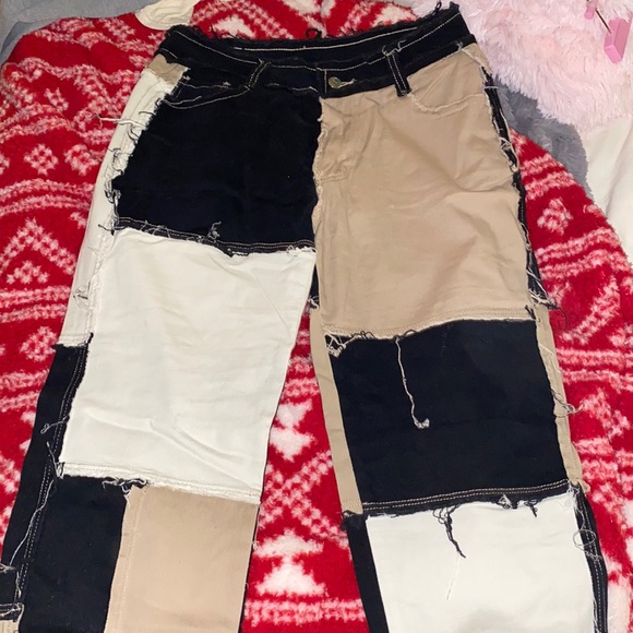 Jeans | Trendy Color Block Jeans | Poshmark